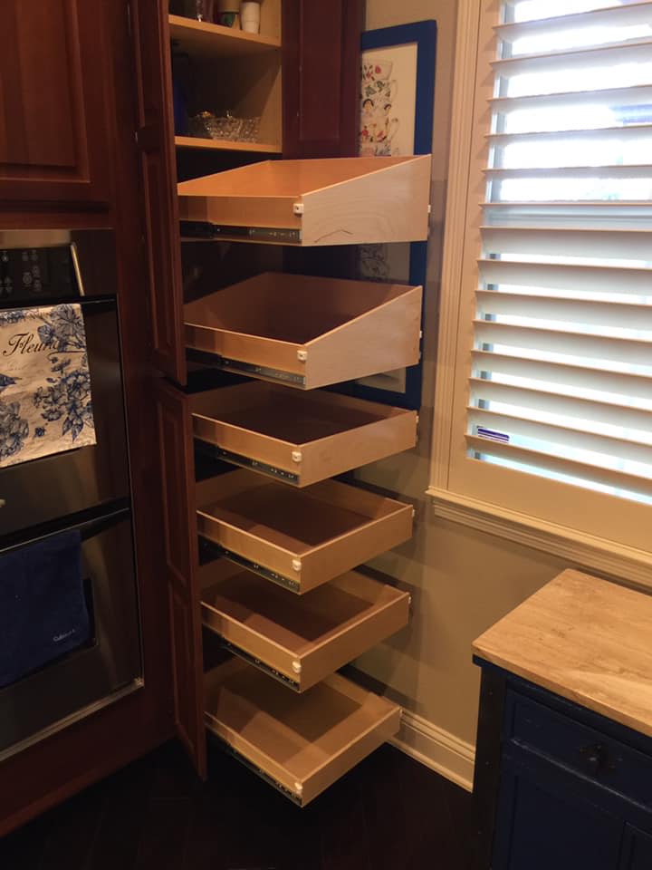 Austin ‎Pantry Cabinet Pull Out Shelves | The Shelf King